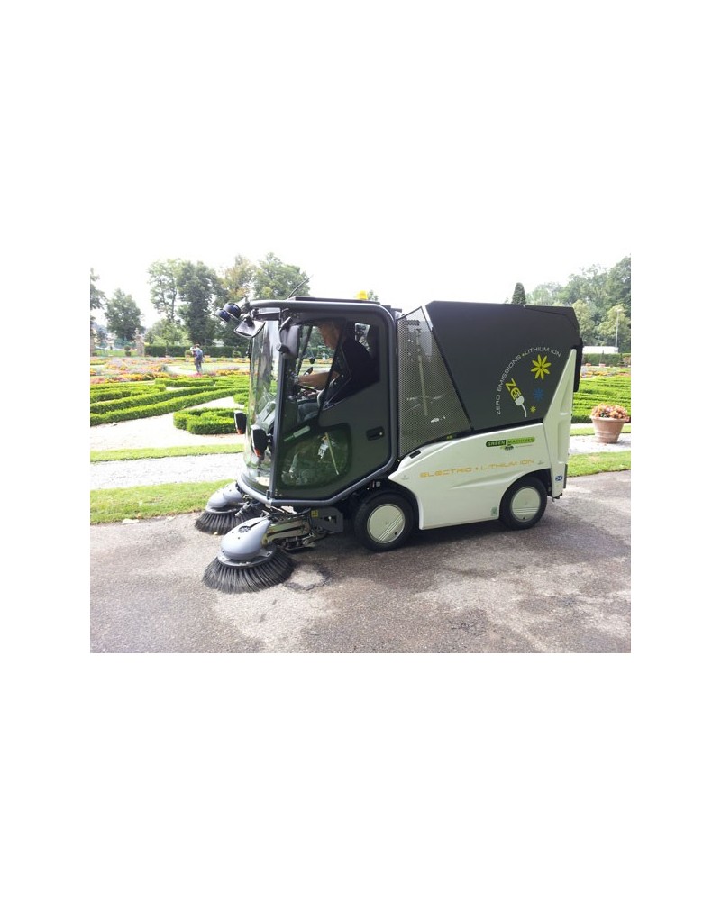 Skapnet 500ze balayeuse de rue électrique TENNANT Green Machines La...